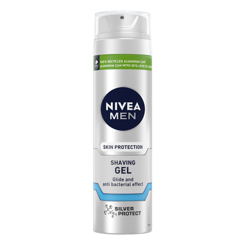 NIVEA Men Silver protect gel za brijanje 200ml