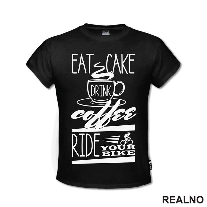 EAT CAKE - BICKILOVI - BIKE - MAJICA