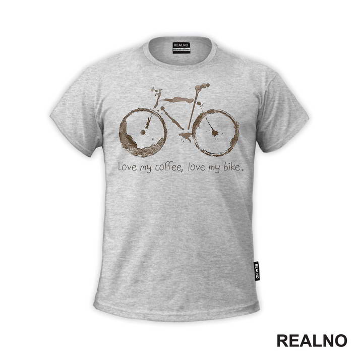LOVE MY COFFEE - BICKILOVI - BIKE - MAJICA