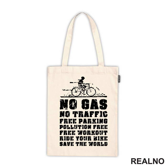 NO GAS, NO TRAFFIC - BICKILOVI - BIKE - CEGER