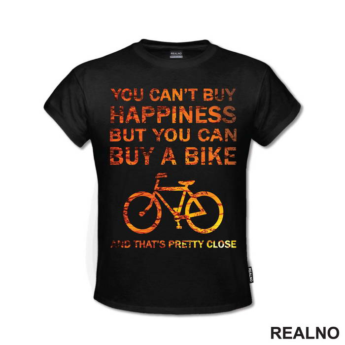 YOU CAN'T BUY HAPPINESS - BICKILOVI - BIKE - MAJICA