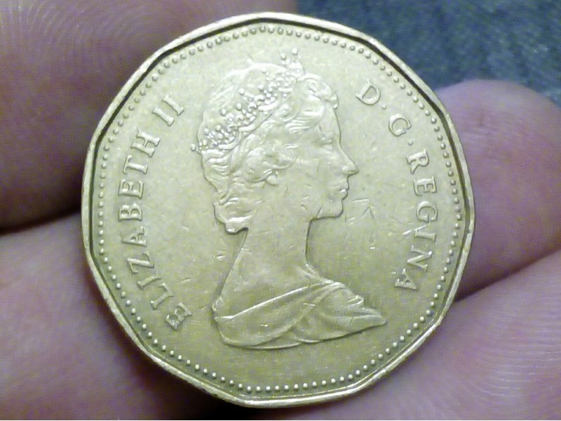 Kanada, 1 dolar 1989