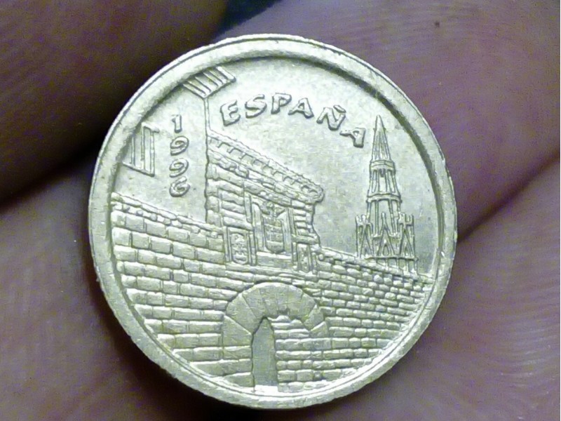 Spanija, 5 ptas 1996