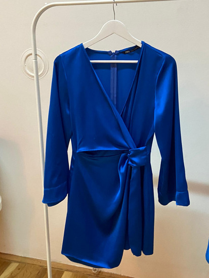 ZARA NOVO plava haljina