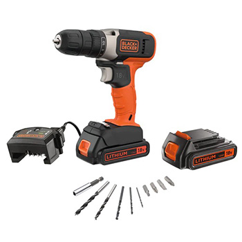 Black&Decker akumulatorska bušilica odvijač 18V Li-ion BCD001KBA10