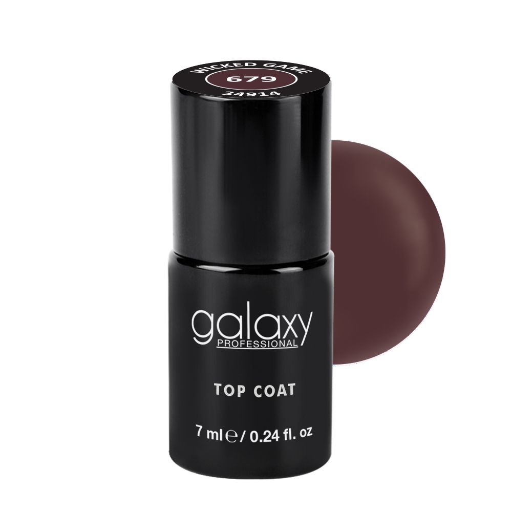 Trajni lak za nokte UV/LED GALAXY Hybrid 7ml Wicked Game S679