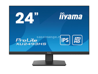 24-inčni monitor sa ultra tankim okvirom i IPS tehnologijom ekrana IIYAMA ProLite XU2493HS-B4