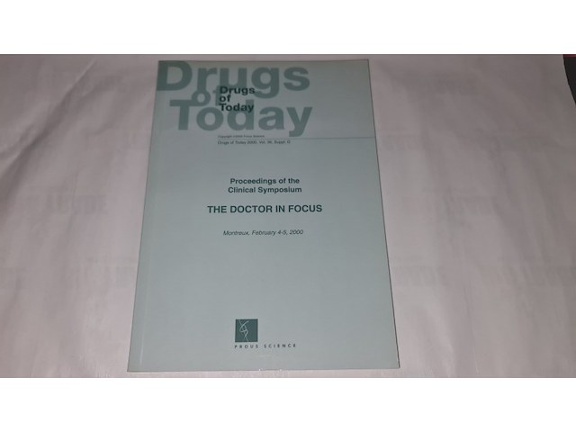 Drugs of today Vol. 36