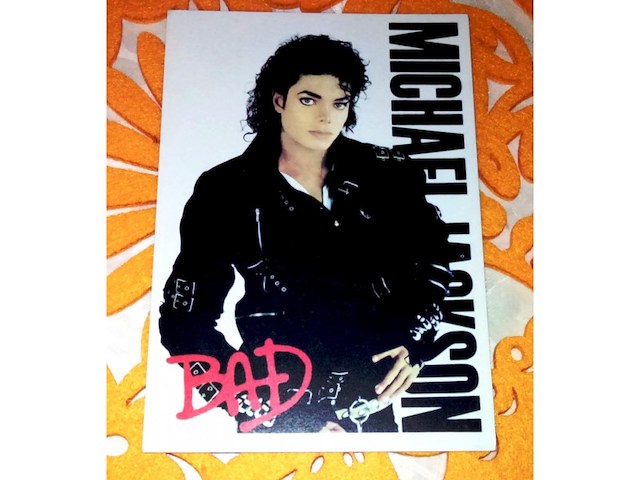 Michael Jackson MAJKL DŽEKSON stara razglednica