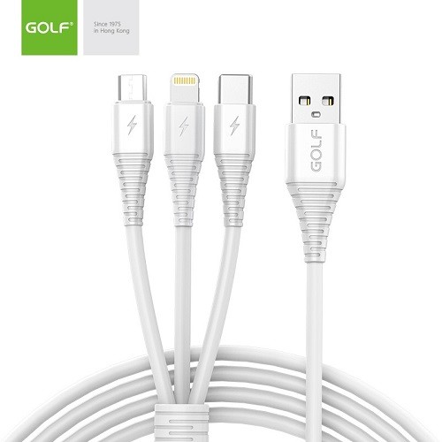 USB data kabl 3/1 GOLF GC-85 beli 00G190