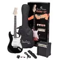 Električna gitara u paketu sa pojačalom Soundsation RIDER GP BK