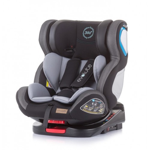 Auto sedište za decu Chipolino Evolute Isofix Asphalt 0-36kg