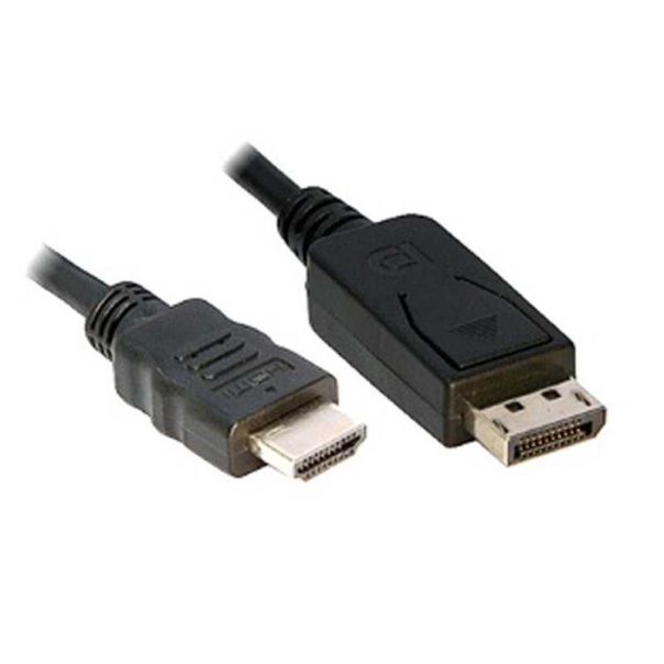 E-GREEN DisplayPort (M) - HDMI (M) 1.8m, crni