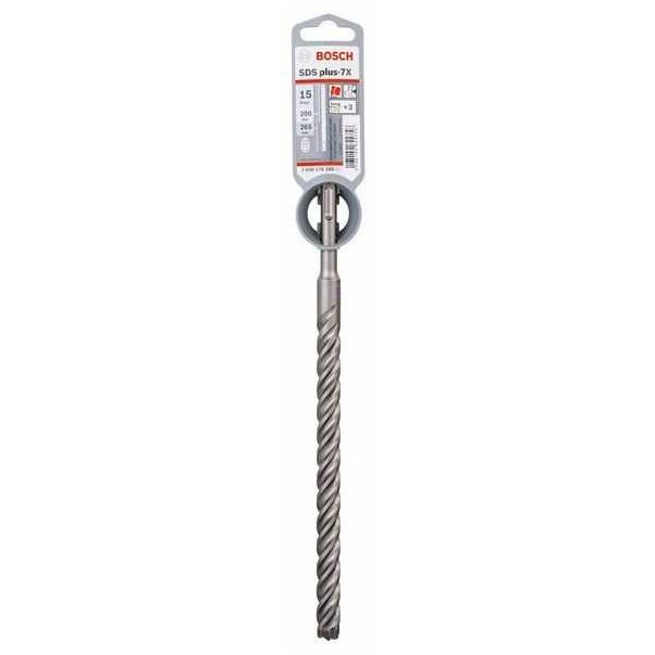 BOSCH Hamer burgija SDS plus-7X 2608576165, 15 x 200 x 265 mm