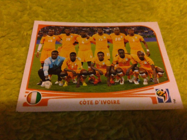 Panini FIFA 2010 J.Afrika sličica broj 524