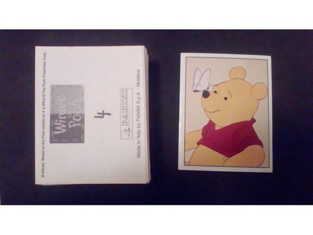 Set slicica Winnie The Pooh - The Tiger Movie - Vini Pu