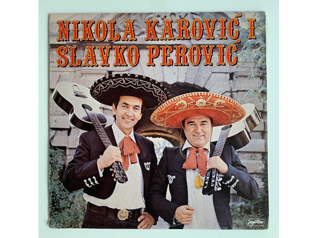 Nikola Karović I Slavko Perović NM/VG+