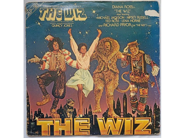 VARIOUS  -  2LP  THE  WIZ (Soundtrack)