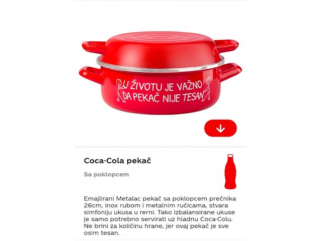 Coca Cola Koka Kola Metalac pekač 2022.