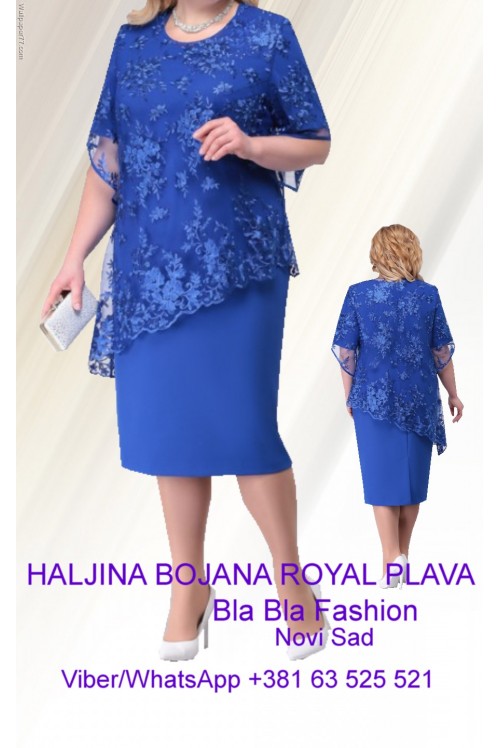 Haljina Bojana Royal Plava
