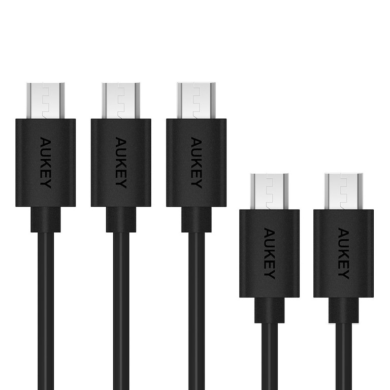 AUKEY 5-Pack USB 2.0 Mikro USB Kabel CB-D5