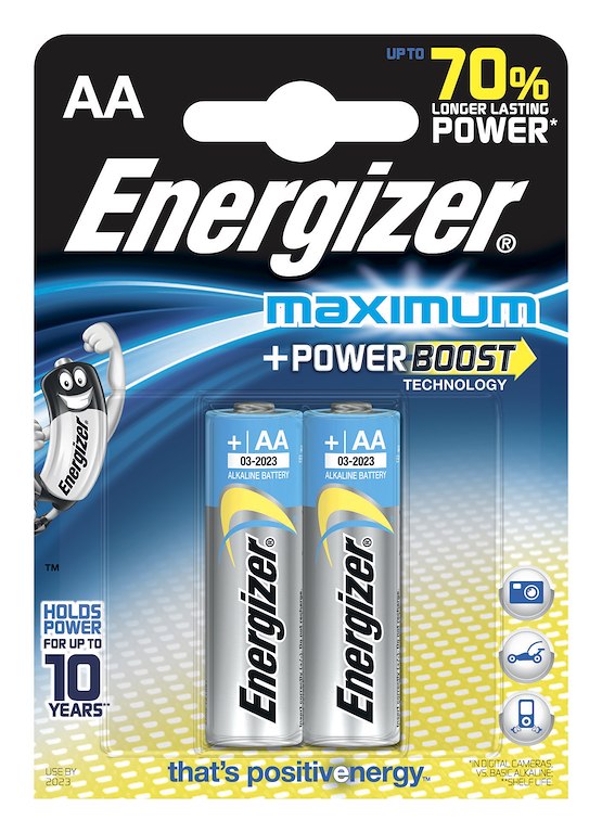 Energizer baterije AA Maximum