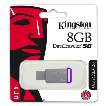 Kingston USB 8GB Data Traveler 50 Flash 3.1