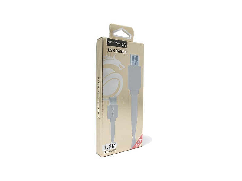 Konfulon S31 USB kabal Micro USB 1.2m beli