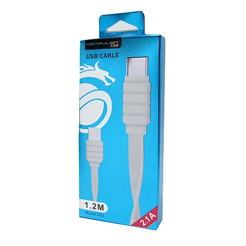 Konfulon USB data kabl S33 Type C 1.2m beli