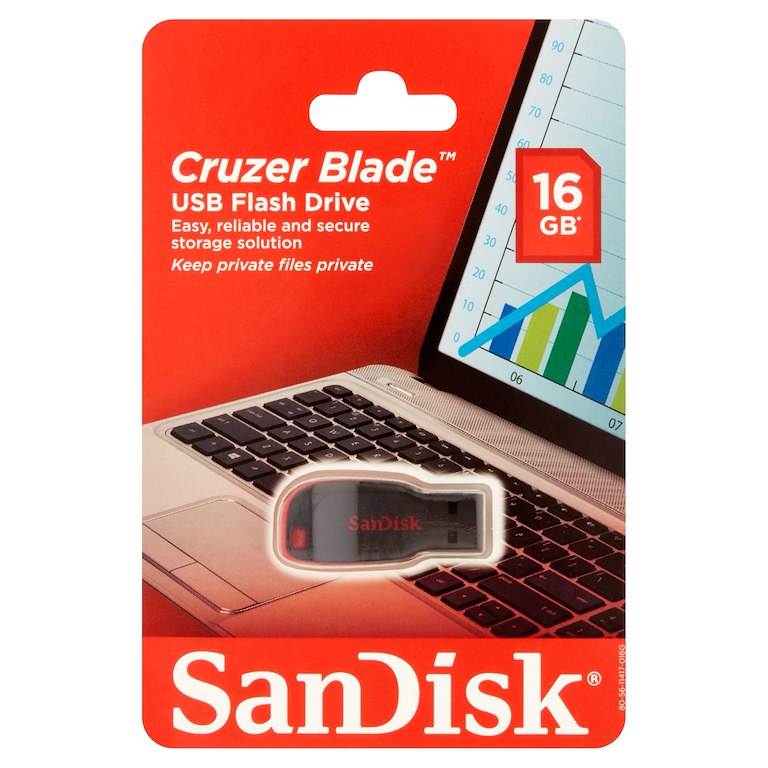 Sandisk Cruzer Blade USB 16GB
