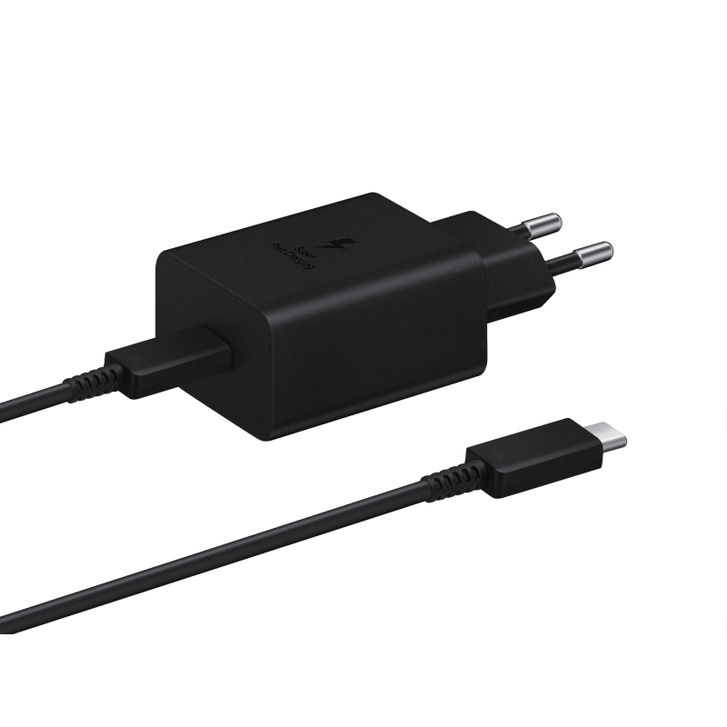 Samsung USB C Kućni Punjač 45W Crni Plus Kabl USB C na USB C