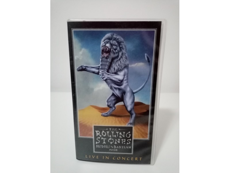 The Rolling Stones Bridges to Babylon 1998 VHS