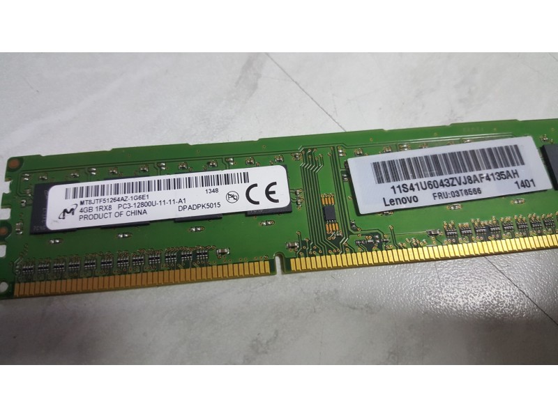 ddr3 4gb ispravna micron 1600mhz