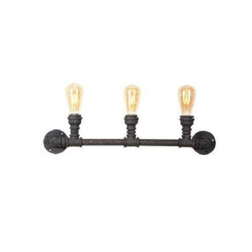 RUSTIK 39 zidna lampa W0095-3 3xE27 RUST BB Link