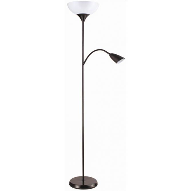 LUNA 184 podna lampa CRNA BB Link