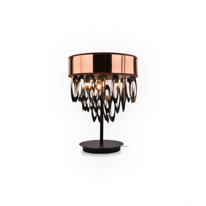 VESTA 253 stona lampa DE PE PAINT-PRETO/COBRE 4*G9 COOPER/BLACK BB Link