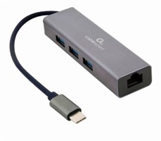 ADAPTER USB C 3.1 - 3xUSB3.0+RJ45