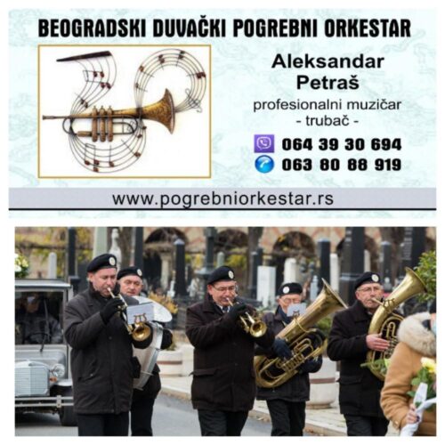 Trubači pogrebni orkestar muzika za sahrane Srbija