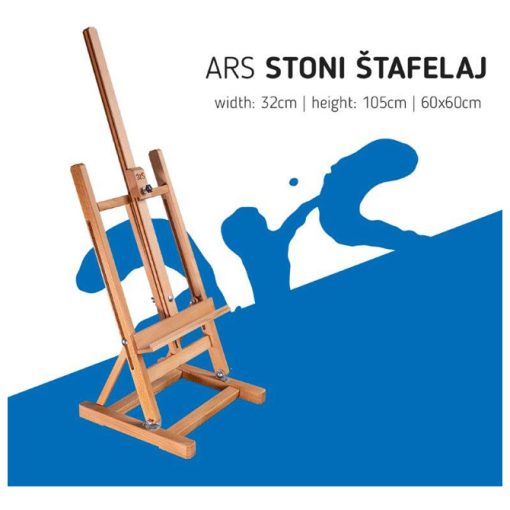 Štafelaj 32x105cm/60x60cm Ars 9000101