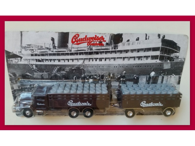 Reklamni Kamion Minijatura 1:87 Budweiser Budvar Retro