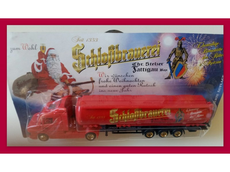 Reklamni Kamion Minijatura 1:87 Schloßbrauerei Stelzer