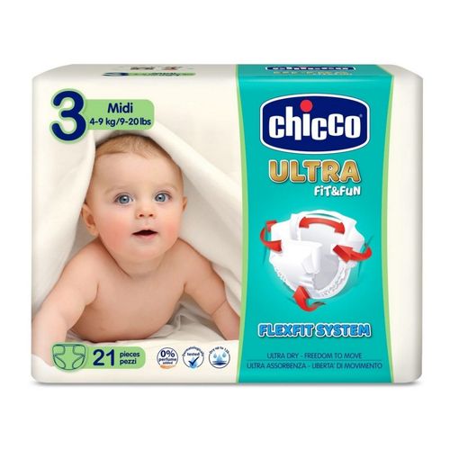 Chicco pelene ULTRA Midi 21X10 4-9kg,21kom