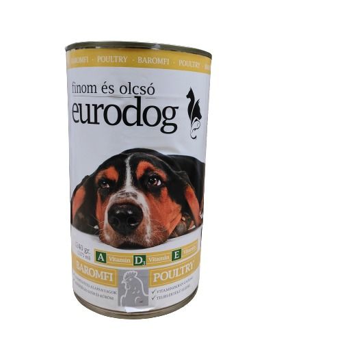 Euro dog konzervirana hrana za odrasle pse 1240g piletina