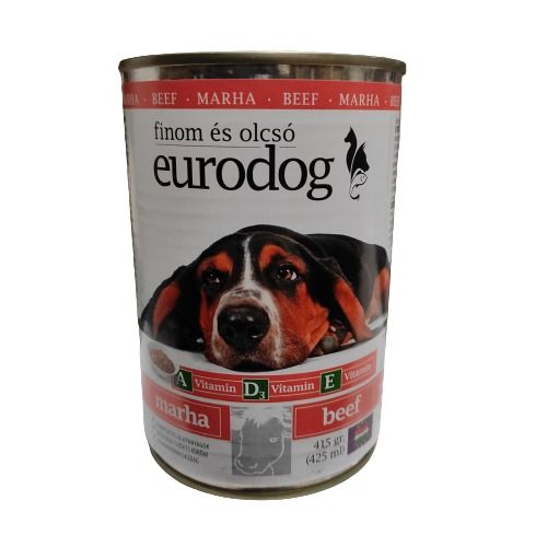 Euro dog konzervirana hrana 1240g govedina