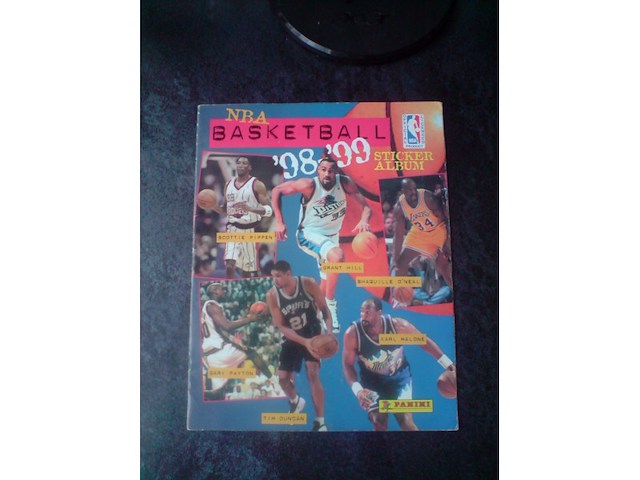 албум nba basketball 98/99 151/156 (panini)