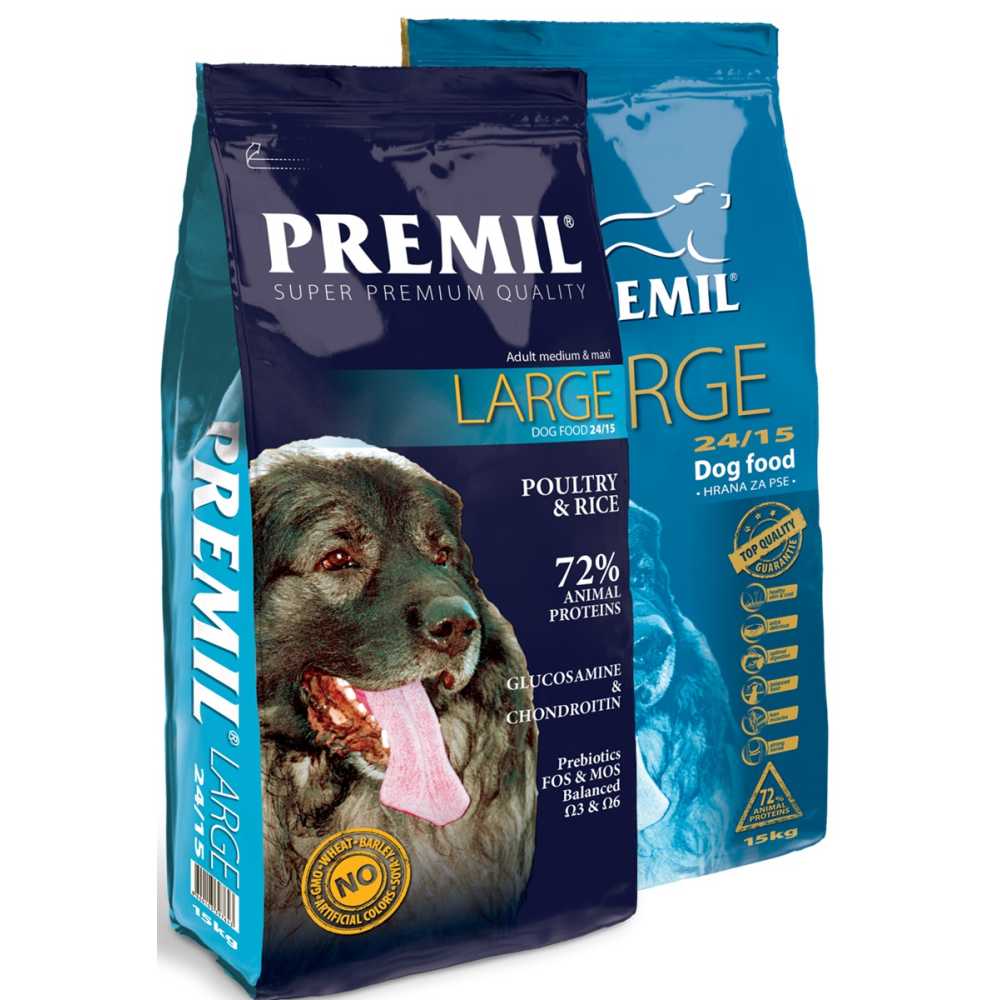 Premil hrana za pse Super Premium LARGE 15kg