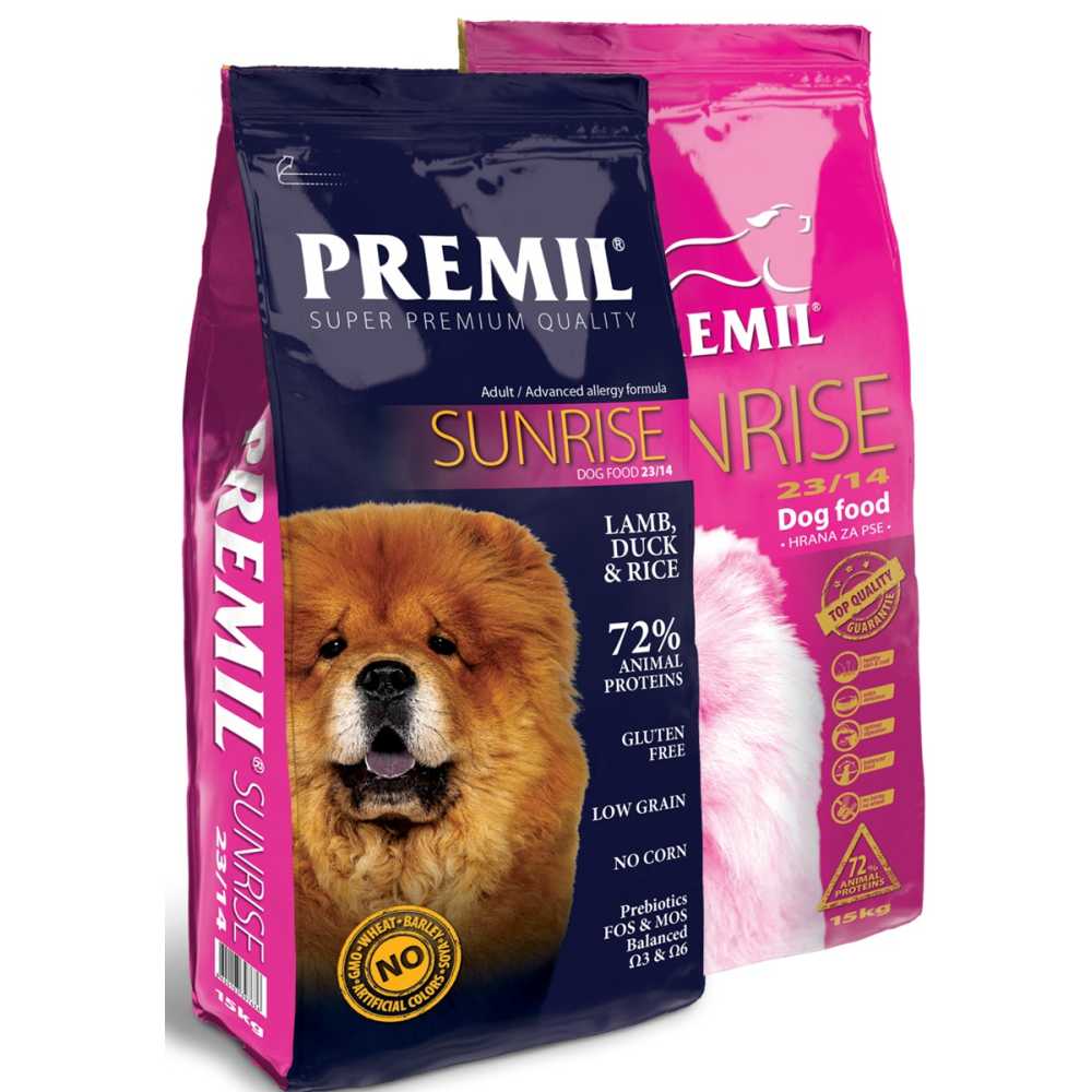 Premil hrana za pse Super Premium Super Sunrise 15kg