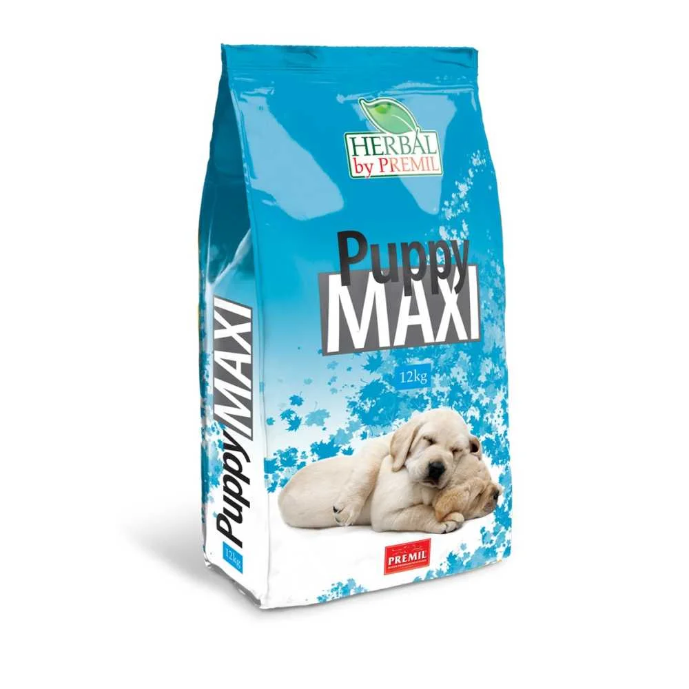 Premil hrana za štence HERBAL Puppy Maxi 12kg