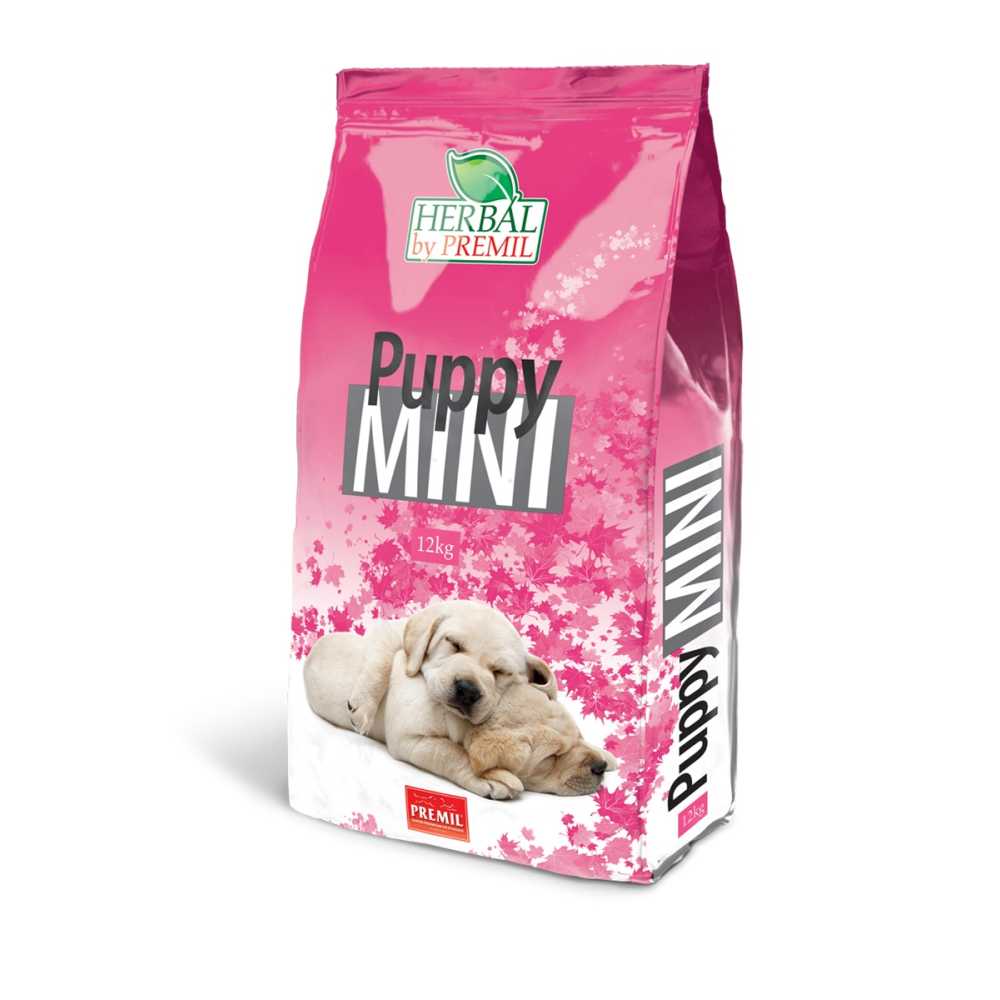 Premil hrana za štence HERBAL Puppy Mini 12kg