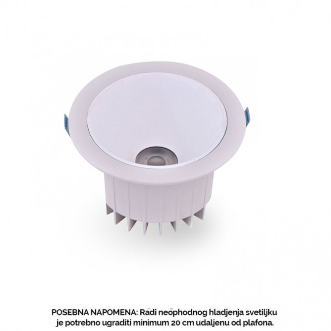 LED UGRADNA SVETILJKA 514001-6 30W 4000K 45° IP65